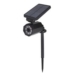 Patriot Lighting® Black LED Solar Powered Single Head Motion Sensor ...