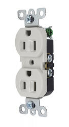 Smart Electrician 15-Amp Ivory Duplex Receptacle at Menards®