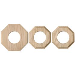 Solid Red Oak Cap & Base Set ID 3.5" Diameter at Menards®