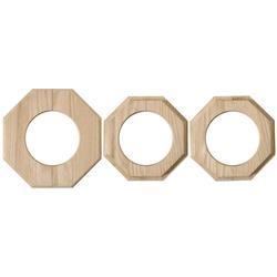 Solid Red Oak Cap & Base Set ID 4.5" Diameter at Menards®