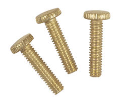 Patriot Lighting Brass-Plated Knurled Head Screws (3-Pack) at Menards®