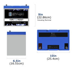 Mighty Max™ 12V 75 Ah Battery - 2 Pack at Menards®