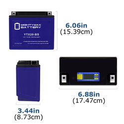 Mighty Max® 12V 360 CCA Power Sport Battery at Menards®