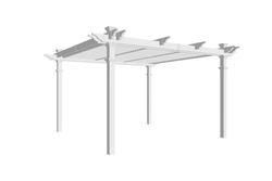 Vita 12' x 12' Camelot Louvered Pergola Kit at Menards®