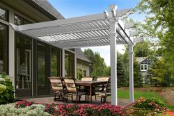 Vita 12' x 12' Elysium Louvered Pergola Kit at Menards®
