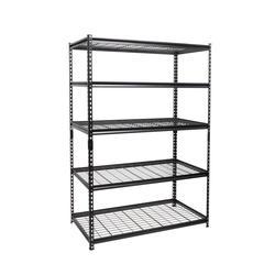 Muscle Rack™ 48"W x 72"H x 24"D 5-Tier Steel Shelving Unit at Menards®