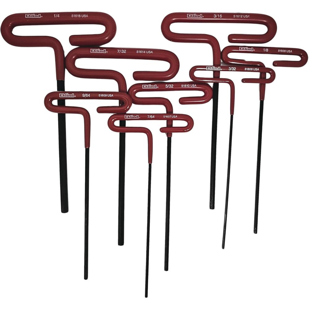 Eklind SAE T Handle Hex Key Set 8 Piece at Menards