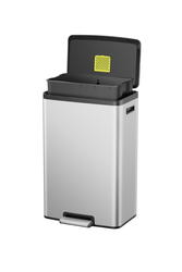 EKO Marina 13 Gallon Step-On Stainless Steel Trash Can with Lid at Menards®