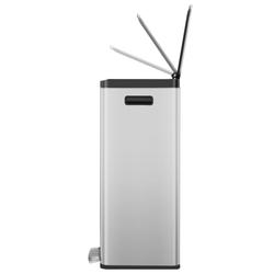 EKO Marina 13 Gallon Step-On Stainless Steel Trash Can with Lid at Menards®