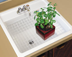 Mustee® Vector 21"W x 14-1/2"D Grid Rack for Model 25 Laundry/Utility ...