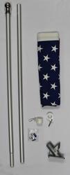 Olympus 3' x 5' Deluxe American Flag with 6' Aluminum Flagpole Kit at ...