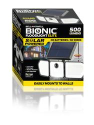 As Seen On TV Bell+Howell® Bionic Flood Light Elite LED Solar Flood ...