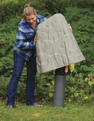 Emsco Group Tall Sandstone Plastic Architectural Rock at Menards®