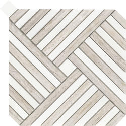 Emser Alluro Cream Palace 9 x 9 Marble Mosaic Tile at Menards®