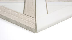 Emser Alluro Cream Manor 9 x 9 Marble Mosaic Tile at Menards®