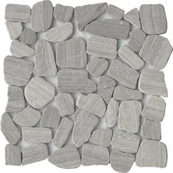 Emser Cultura™ Gray 12 x 12 Pebble Mosaic Tile at Menards®