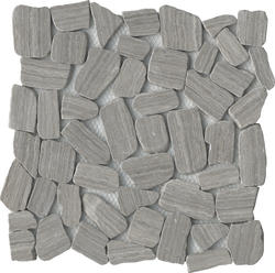 Emser Cultura™ Gray 12 x 12 Pebble Mosaic Tile at Menards®