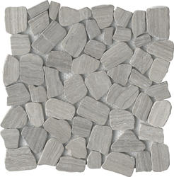 Emser Cultura™ Gray 12 x 12 Pebble Mosaic Tile at Menards®