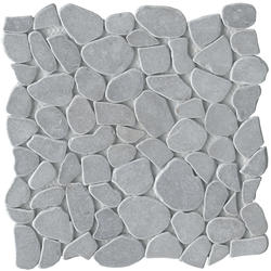 Emser Cultura™ Silver 12 x 12 Pebble Mosaic Tile at Menards®