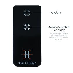 Heat Storm® 1,500W Infrared Heater Tripod Combo with Motion Sensor at ...