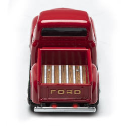 Lighted 1:48 Scale 1953 Ford® Coral Flame Red Pickup Truck at Menards®
