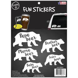 Bear Family Automotive Sticker Pack at Menards®