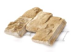 ClipStone® Ash Ledgestone Manufactured Stone Veneer Siding Flats (5 sq ...