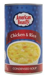 American Beauty® Chicken & Rice Condensed Soup - 26 oz at Menards®
