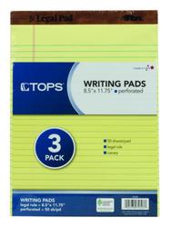 TOPS 50 Sheet Legal Pad - 3 pack at Menards®