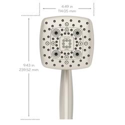 Oxygenics® Escape® 8-Spray Brushed Nickel Handheld Showerhead at Menards®