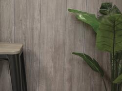 4' x 8' Gray Grooved Wall Panel at Menards®