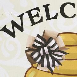 12-1/2" x 18" Welcome Beehive Flag at Menards®