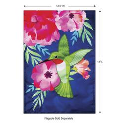 Meadow Creek 18" x 12-1/2" Hummingbird Spring Garden Flag at Menards®