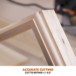 Evolution® 15-Amp Corded 7-1/4" Circular Saw Kit with 40" Guide Track ...