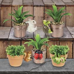 Enchanted Garden® 3-15/16" Animal Pot Percher - Assorted Styles at Menards®