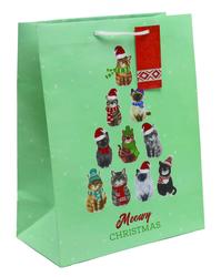 Large "Meowy Christmas" Cat Holiday Gift Bag at Menards®
