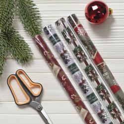 Enchanted Forest® 100 sq. ft. Traditional Holiday Wrapping Paper ...
