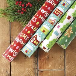 Enchanted Forest® Assorted 100 sq. ft. Holiday Wrapping Paper - 4 Pack ...