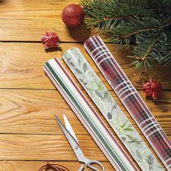 Enchanted Forest® 70 sq. ft. Contemporary Holiday Wrapping Paper ...