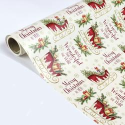 Enchanted Forest® 70 sq. ft. Traditional Holiday Wrapping Paper ...