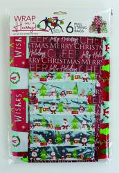 Wrap in a Hurry Pull-String Gift Bag Set - 6 Pack at Menards®