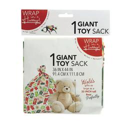 Wrap in a Hurry Pull-String Giant Toy Gift Sack - Assorted Styles at ...