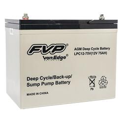 FVP® VoltEdge® 75-Amp Hour Sump Pump/Deep Cycle Battery at Menards®