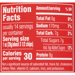 Famous Dave's® Spicy Pickle Chips - 24 fl. oz. at Menards®