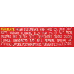 Famous Dave's® Spicy Pickle Spears - 24 fl. oz. at Menards®