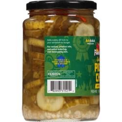 Famous Dave's® Spicy Dill Pickle Chips - 24 oz at Menards®