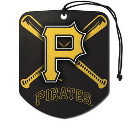 Fanmats MLB Auto Air Freshener - 2 pack - Pittsburgh Pirates at Menards®