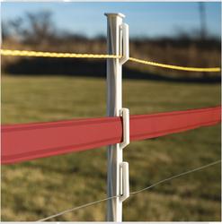 4' Step In Post White at Menards®