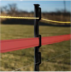 4' Step In Post Black at Menards®