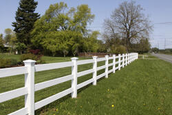 3' x 6' Black Welded Fence Panel at Menards®